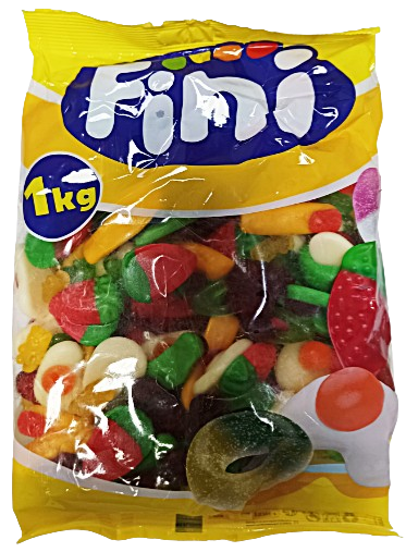 Gominolas Fini Cinema Mix bolsa 1 kilo – Chuches Cumpleaños