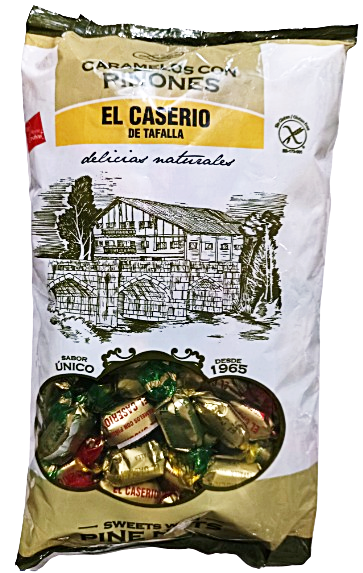 Caramelo El Caserío Piñón bolsa 1 kilo – Chuches Cumpleaños