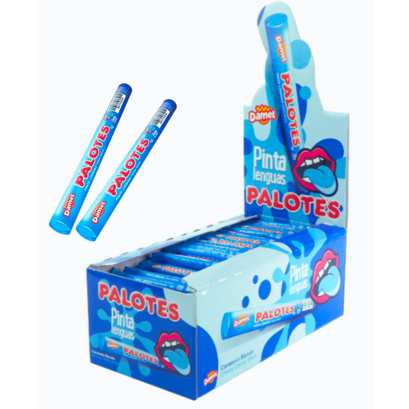 Damel Palotes pintalenguas caja 200 unidades - Chuches Cumpleaños ...